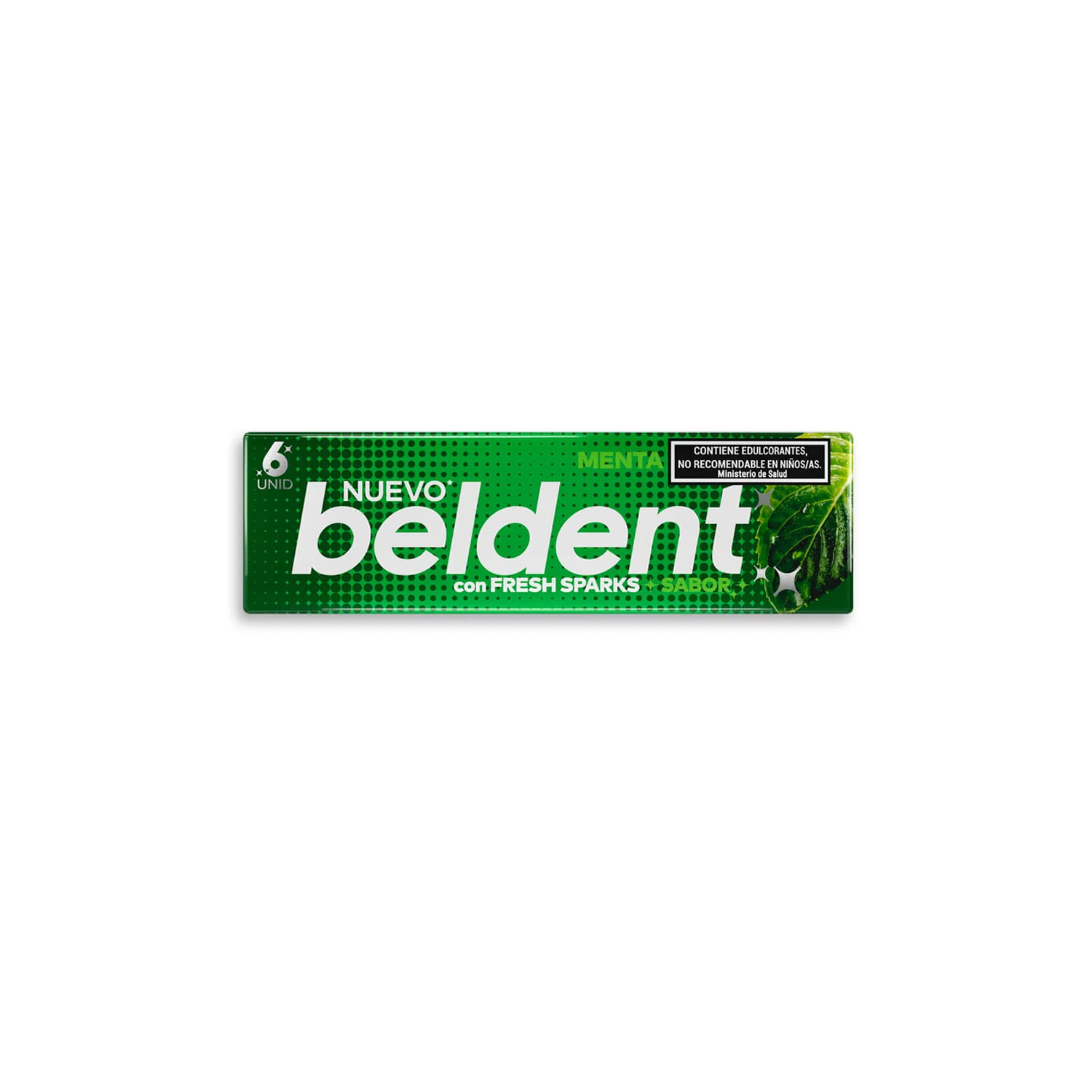 Beldent Chicle Sabor Menta 10 Gr