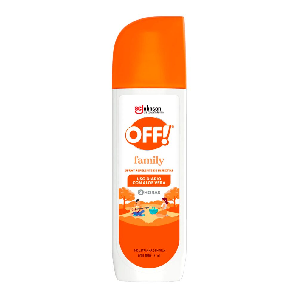 Repelente Off Family Spray 170 Ml